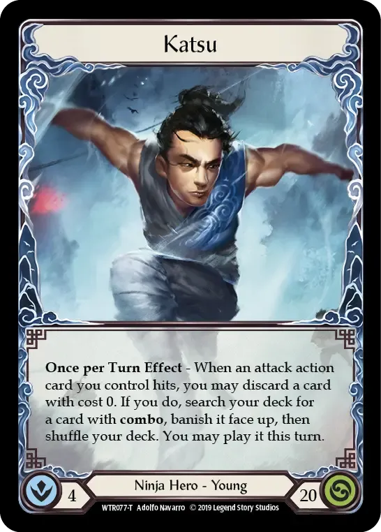 HER056-CF Katsu Card - Flesh and Blood TCG HER056-CF Katsu Card - Flesh and Blood TCG