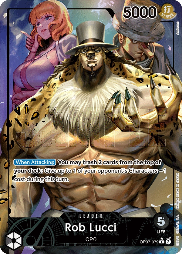 Rob Lucci (Parallel) One Piece Card Game Card | OnePiece.gg Rob Lucci (Parallel) One Piece Card Game Card | OnePiece.gg